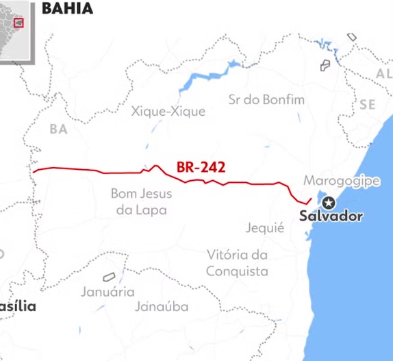 GOVERNO VAI FAZER A CONCESSÃO DE DUAS DAS PRINCIPAIS RODOVIAS BAIANAS ...