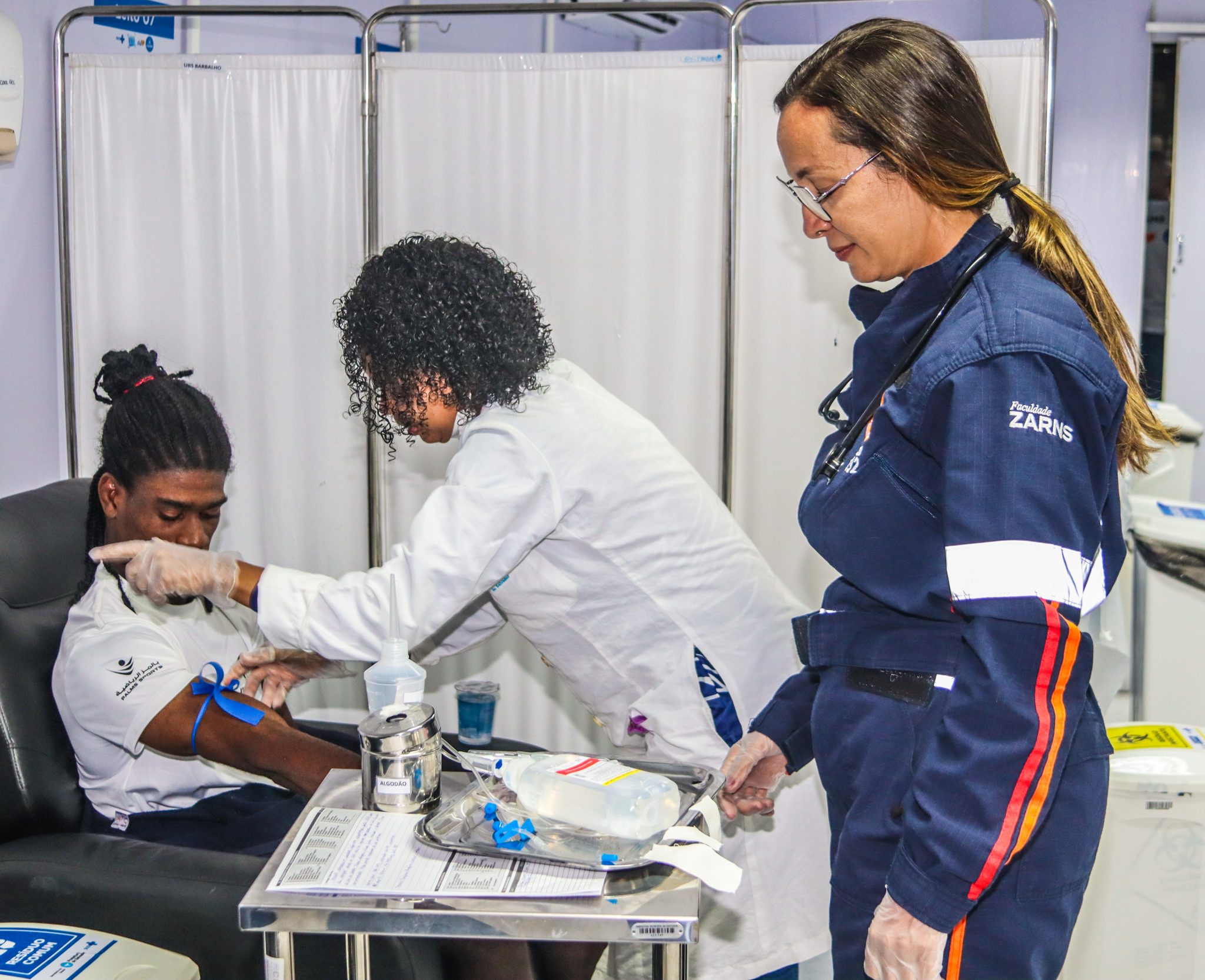 MÓDULO DE SAÚDE REGISTRA 197 ATENDIMENTOS NO VIRADA SALVADOR NOS DOIS ...