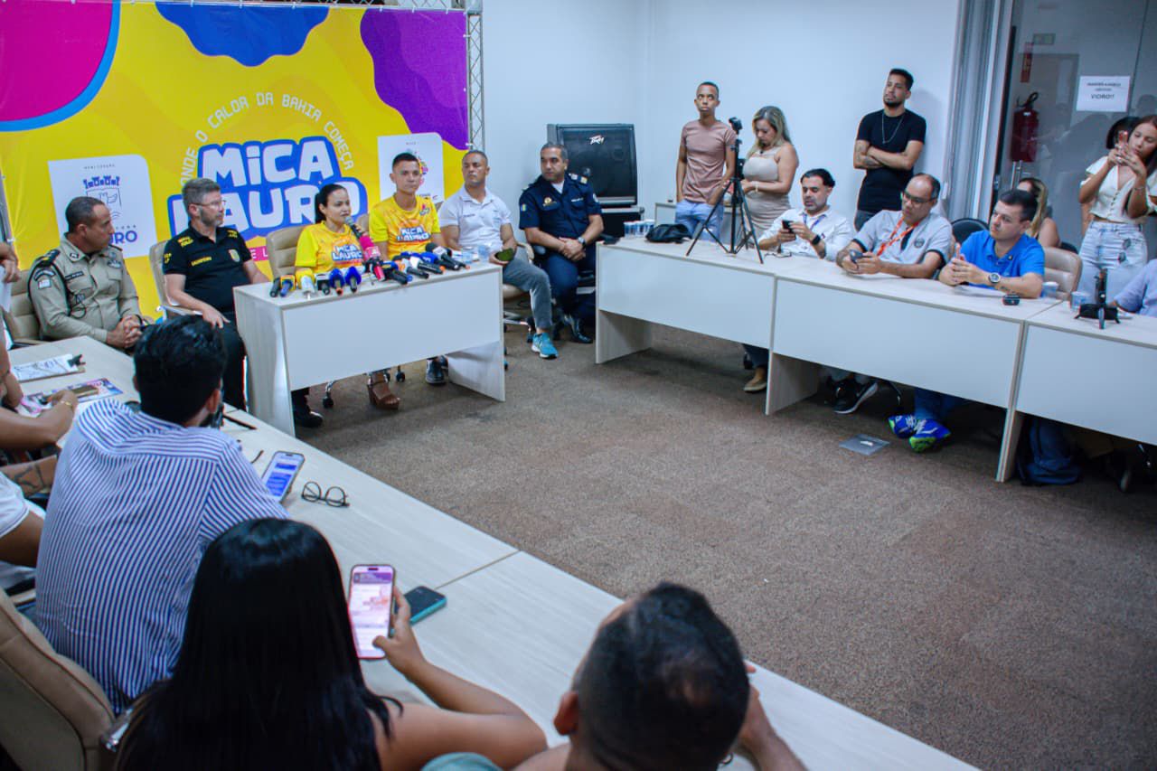 EM COLETIVA, PREFEITA DÉBORA GARANTE SUCESSO DA 1ª EDIÇÃO DA MICA LAURO ...